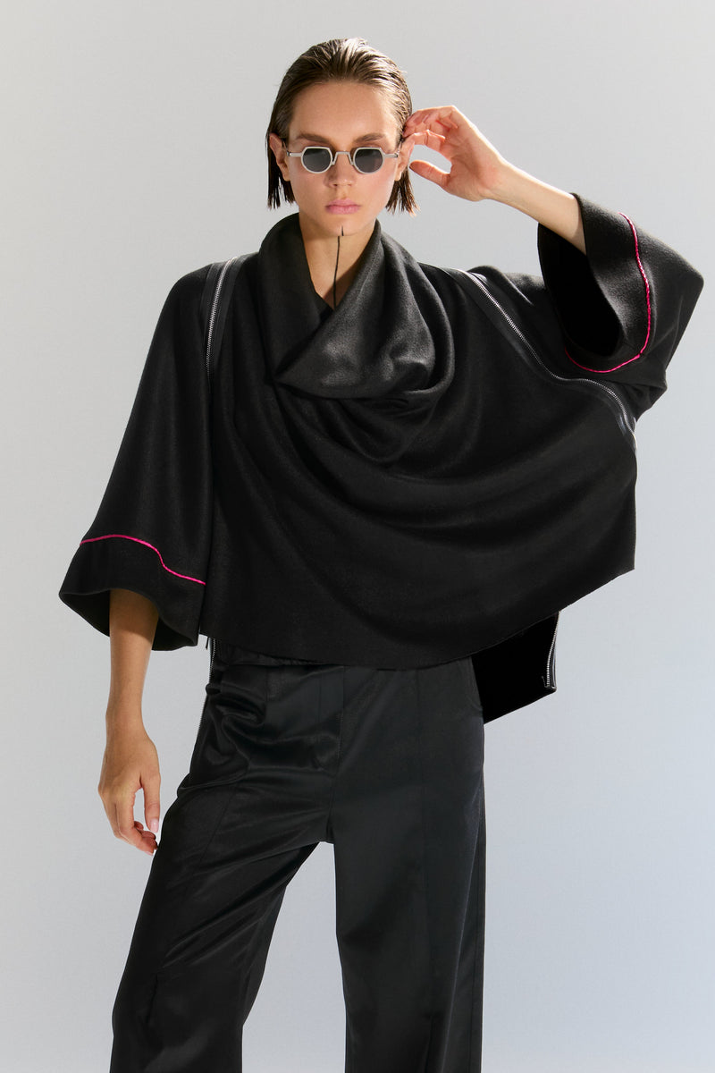 ZIPPER RED LINES TOP – AngelCode